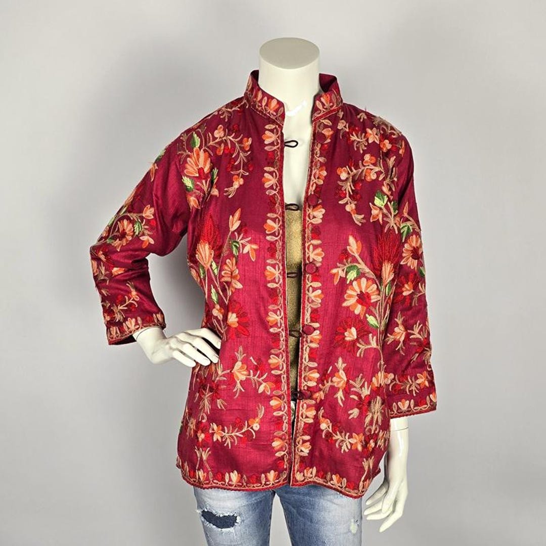 Embroidered Light Fusion Jacket for Spring and Early Summer, Suitable ...