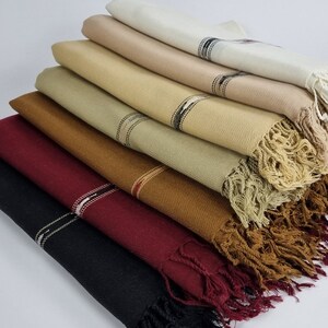 LAST PIECE: Traditional Stylish Patoo Shawl Body Wrap in Pure Kempt ...