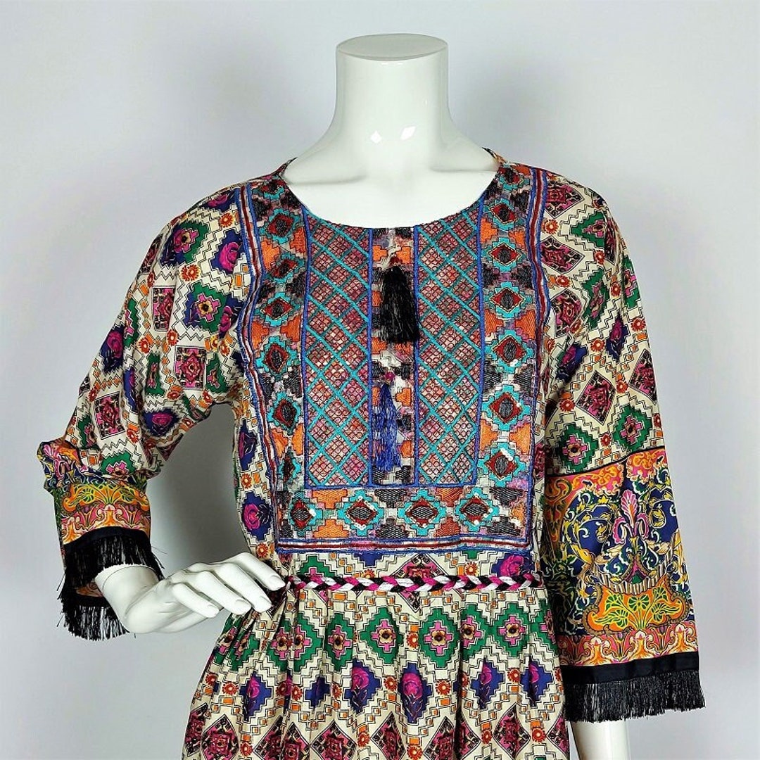 One of a Kind Sindh Summer Fashion Set - Oriental Ensemble Set - Tribal ...