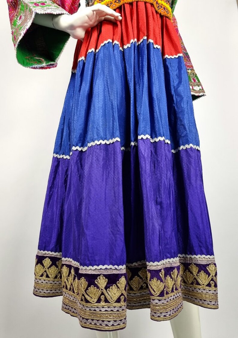 Vintage Handmade Kuchi Dress With Beadwork and Traditional - Etsy