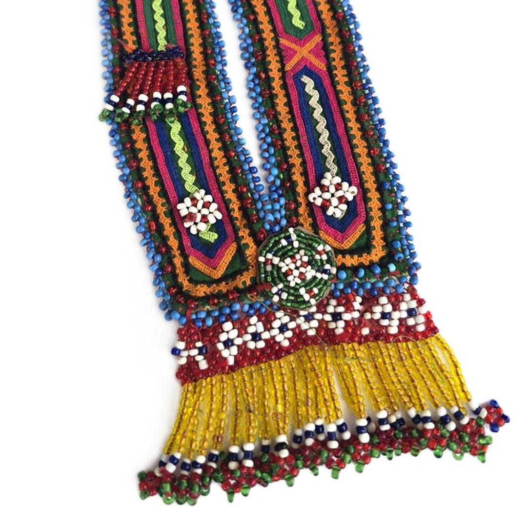 Vintage Kuchi Balochi Patch: Beaded Afghan Tribal Embellishment - Etsy