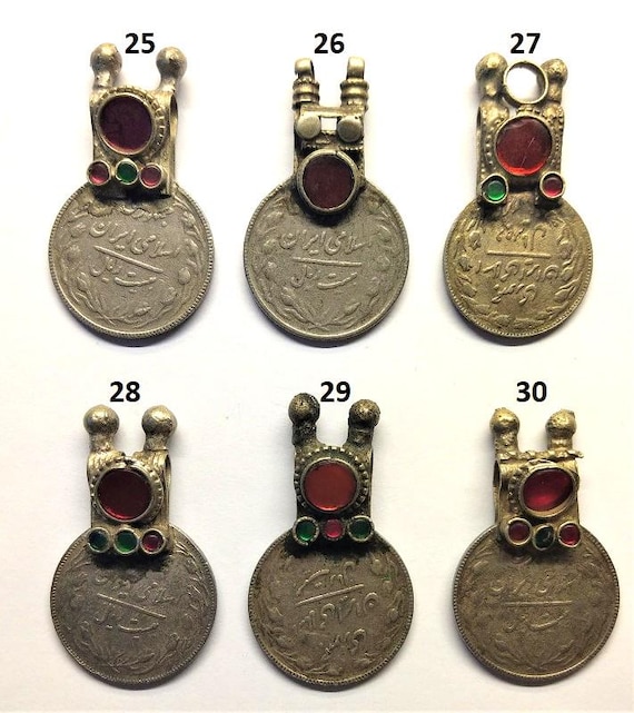 Rare large vintage decorative coin pendant, tribal co… - Gem