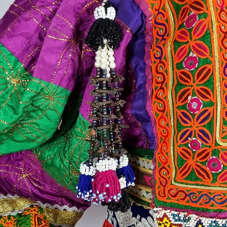 Vintage Handmade Kuchi Dress With Beadwork and Traditional - Etsy