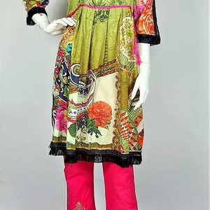One of a Kind Sindh Summer Fashion Set - Oriental Ensemble Set - Tribal ...