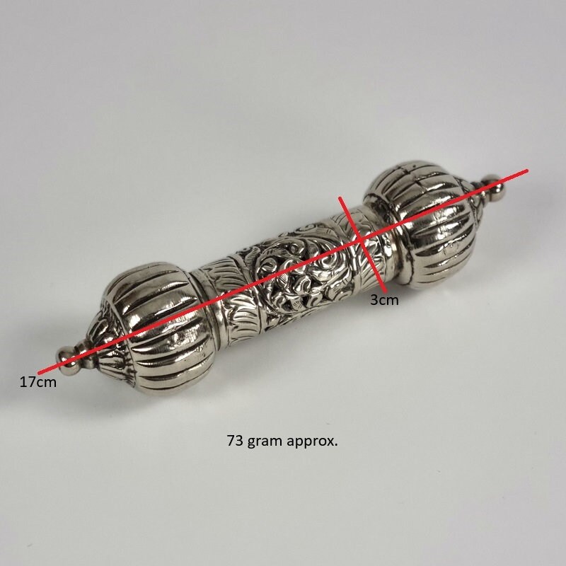 Oriental Brass Parchment Scroll Holder Marriage Certificate - Etsy