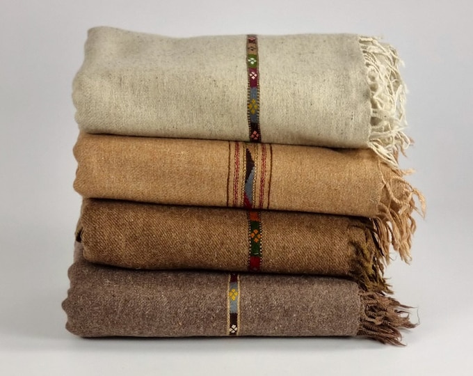 NEW STOCK: Handmade Tribal Patu Shawl Body Wrap Blanket Patoo in Pure ...