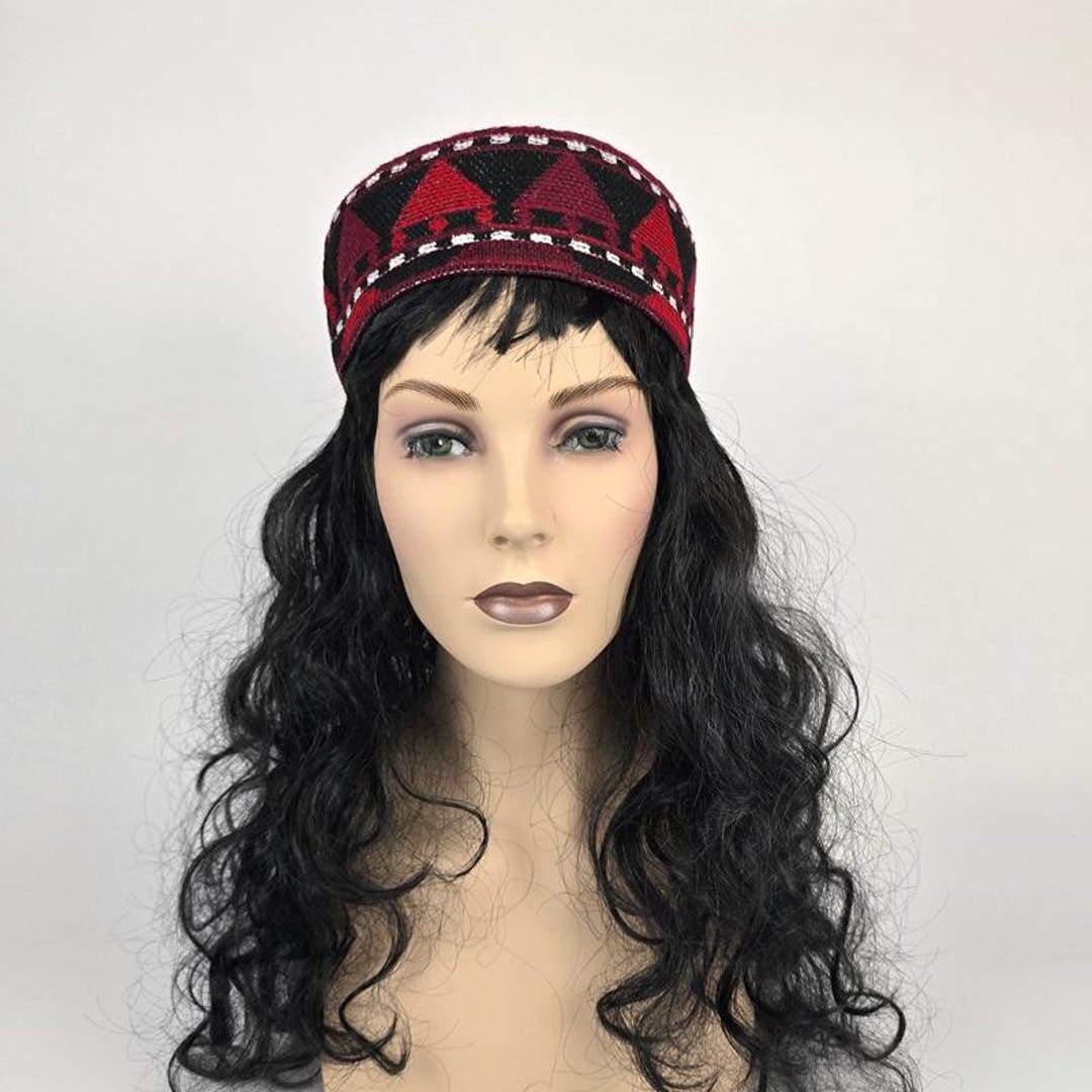 Embroidered Pashtun Chitral Hat: Pakistan Ethnic Wool Cap - Etsy