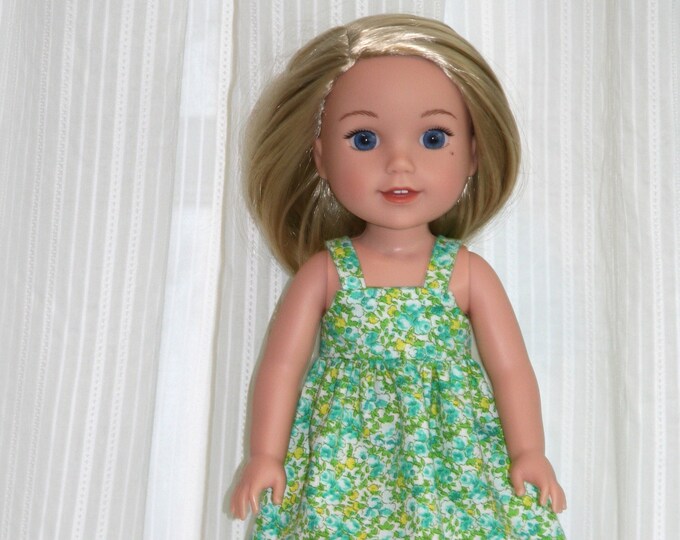 Floral Sun Dress for Wellie Wisher - Etsy