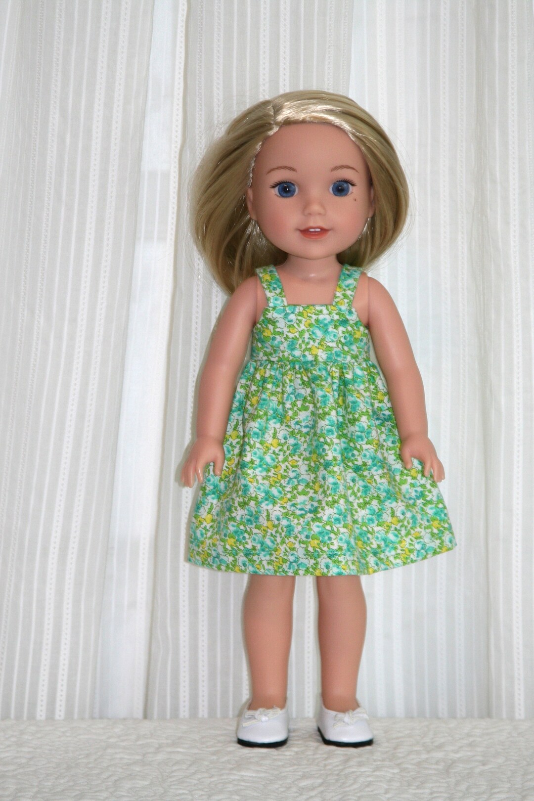 Floral Sun Dress for Wellie Wisher - Etsy