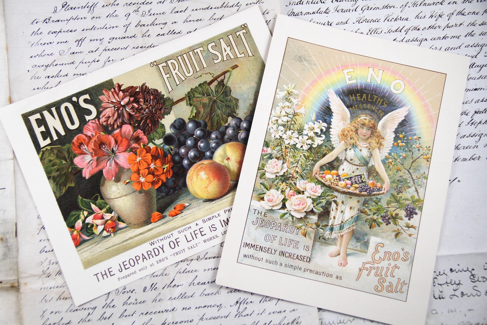 1890's Original Victorian Colour Advertising Flyers | Etsy