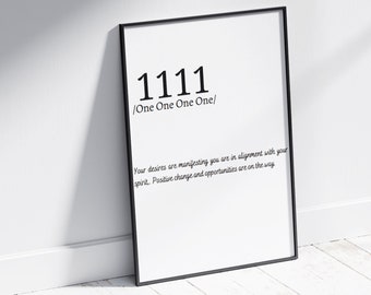 Angel Number Meaning - Etsy