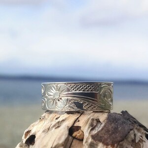Haida Hummingbird Ring Northwest Coast Art Haida - Etsy