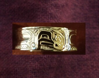 Haida ring | Etsy