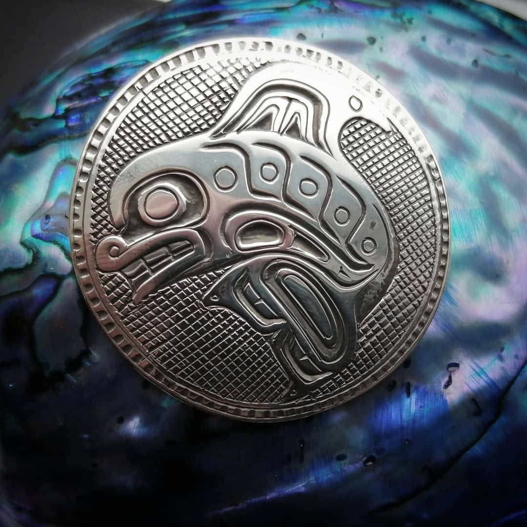 Necklaces Pendants Haida Orca,Silver Whale Pendant Native American Orca ...