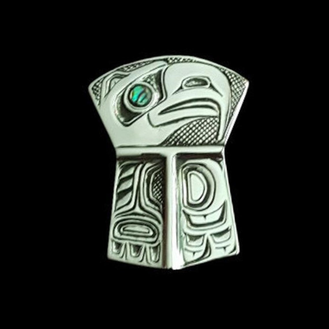 Haida Eagle Shield Pendant Haida Copper Haida Gwaii | Etsy