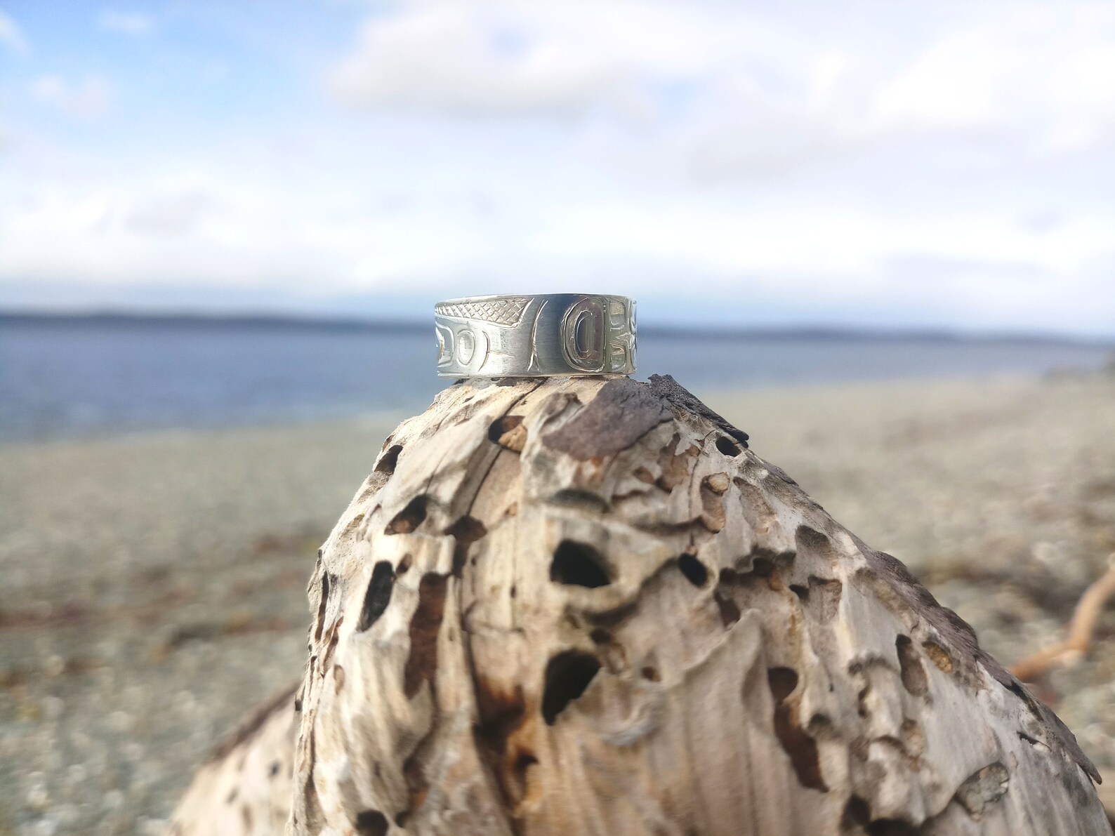 Haida Hummingbird Ring Northwest Coast Art Haida | Etsy