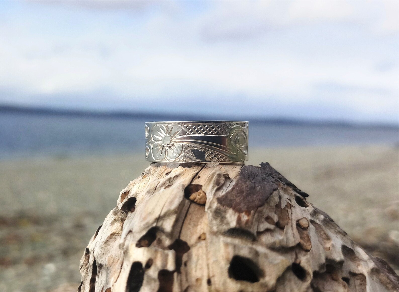 Haida Hummingbird Ring Northwest Coast Art Haida | Etsy