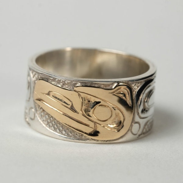 Gold Tlingit Ring - Etsy