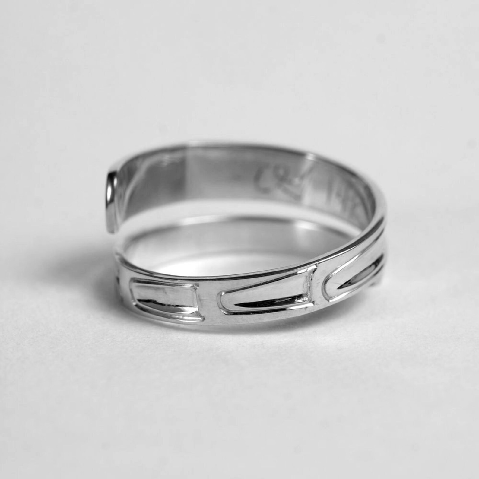 Silver Eagle Ring Haida Eagle Ring Northwest Coast Arthaida - Etsy