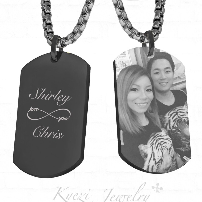 Custom Men Dog Tags - Etsy