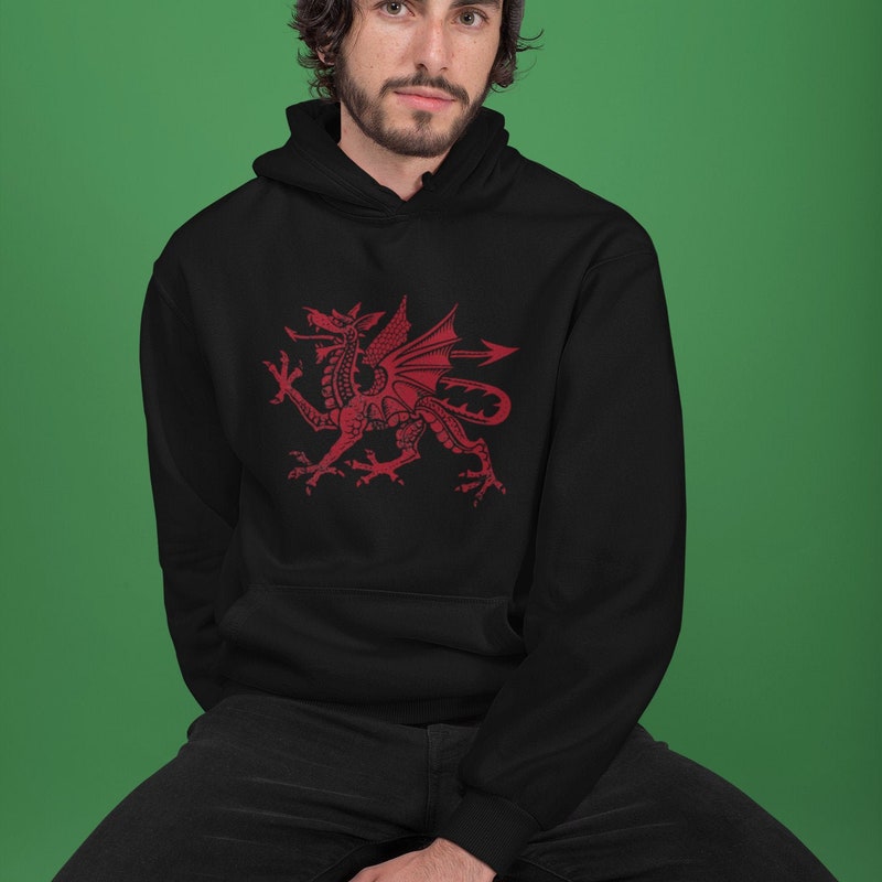 Welsh Rugby Hoodies - Etsy