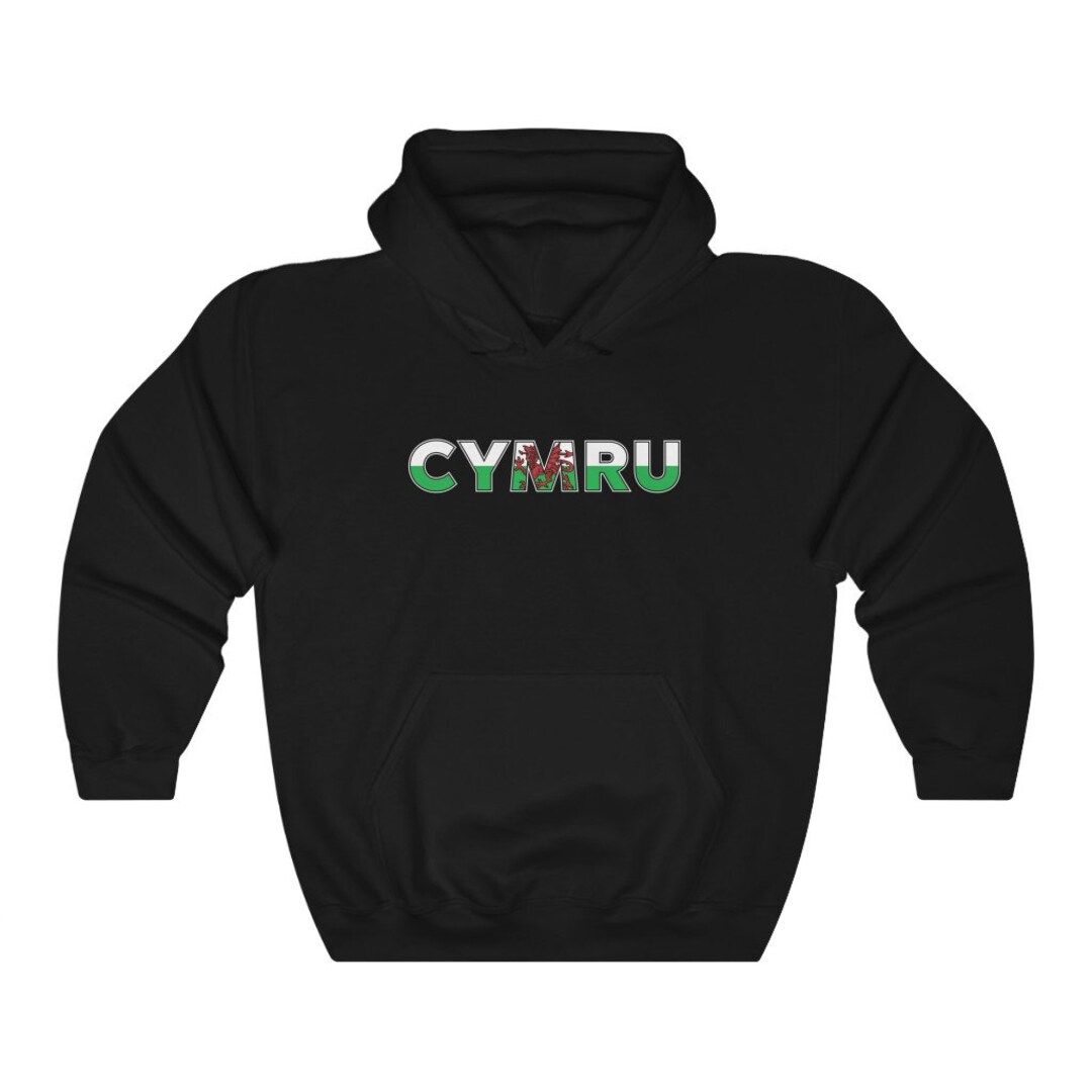 Cymru Hoodie, Wales Hoodie, Welsh Dragon Hoodie, Welsh Rugby Gift ...