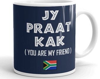 South Africa Jy Praat Kak Sticker Funny Afrikaans Braai Chat | Etsy