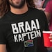 Braai Kaptein South Africa Family BBQ T-shirt Nou Gaan Ons Braai Braai ...
