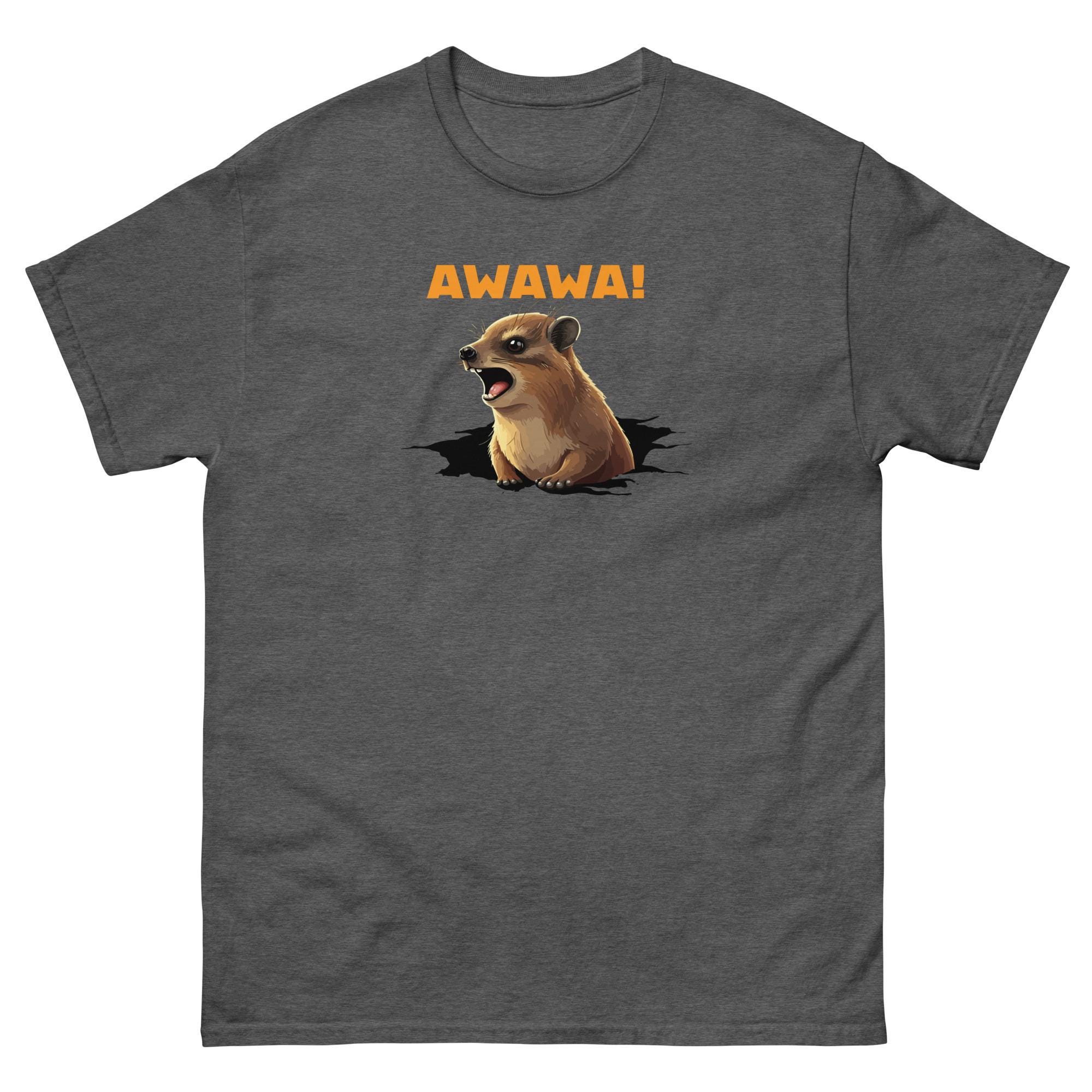 Rock Hyrax Dassi Surprise | Awawa | Funny Groundhog Classic Tee - Etsy