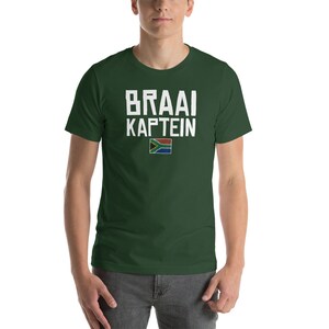 Braai Kaptein South Africa Family BBQ T-shirt | Nou Gaan Ons Braai ...