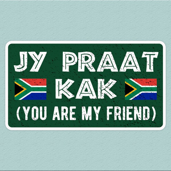 Funny South African Sticker - Etsy