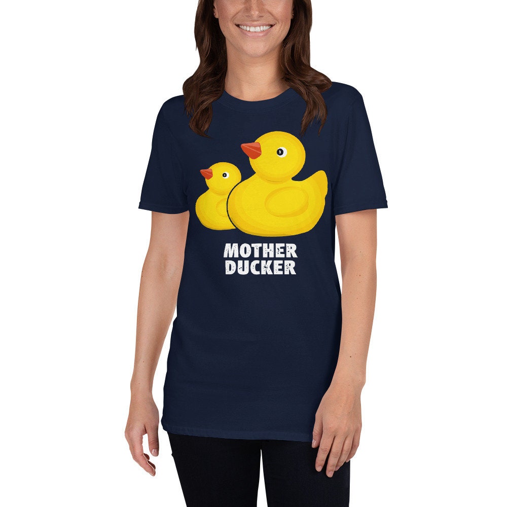 Mother Ducker Rubber Duck Pun Funny T-shirt - Etsy