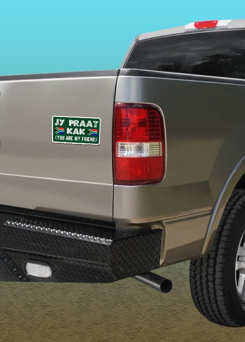 South Africa Jy Praat Kak Sticker Funny Afrikaans Braai Chat - Etsy