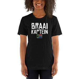 Braai Kaptein South Africa Family BBQ T-shirt | Nou Gaan Ons Braai ...