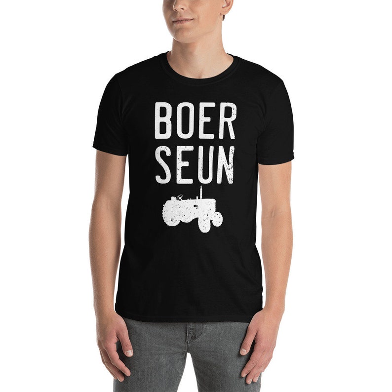 Boer Seun South African Farmer T-shirt - Etsy