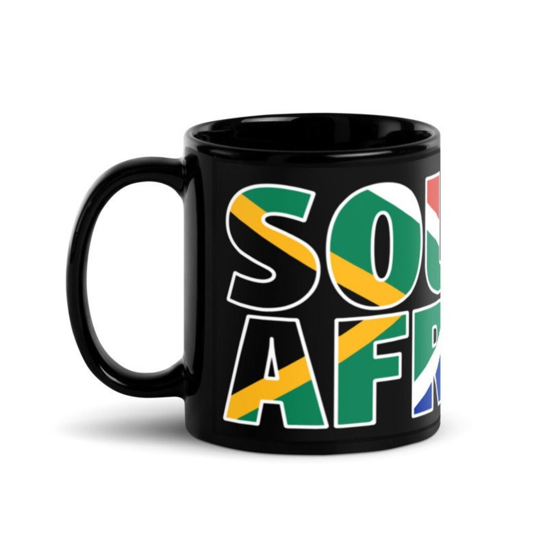 South Africa Flag Colors Mug | South African Roots | Lekker Coffee Tea ...