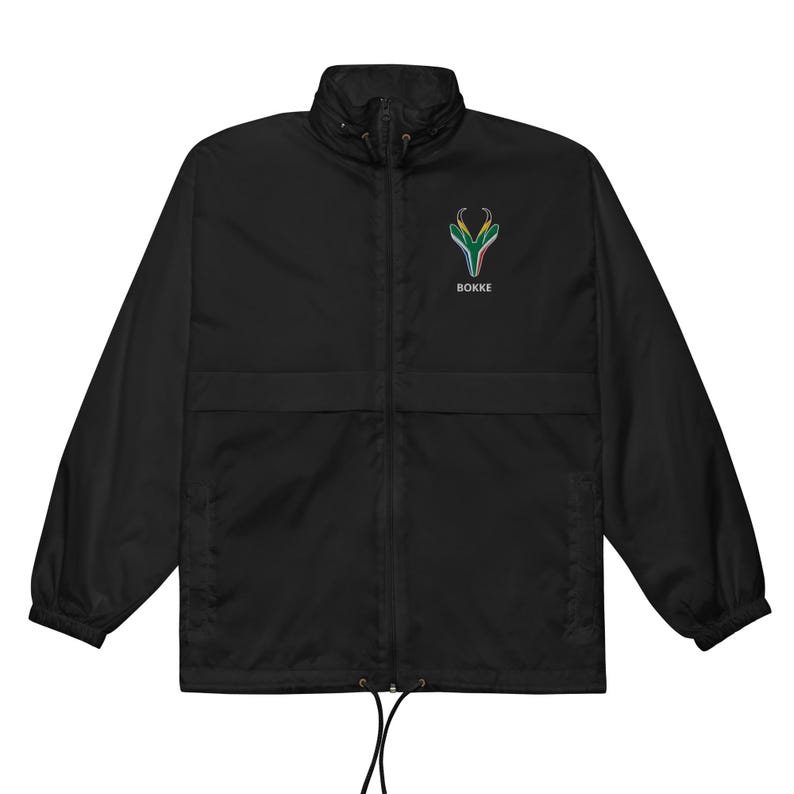 Springbok Face Embroidery South Africa Flag | Bokke Rugby Unisex ...