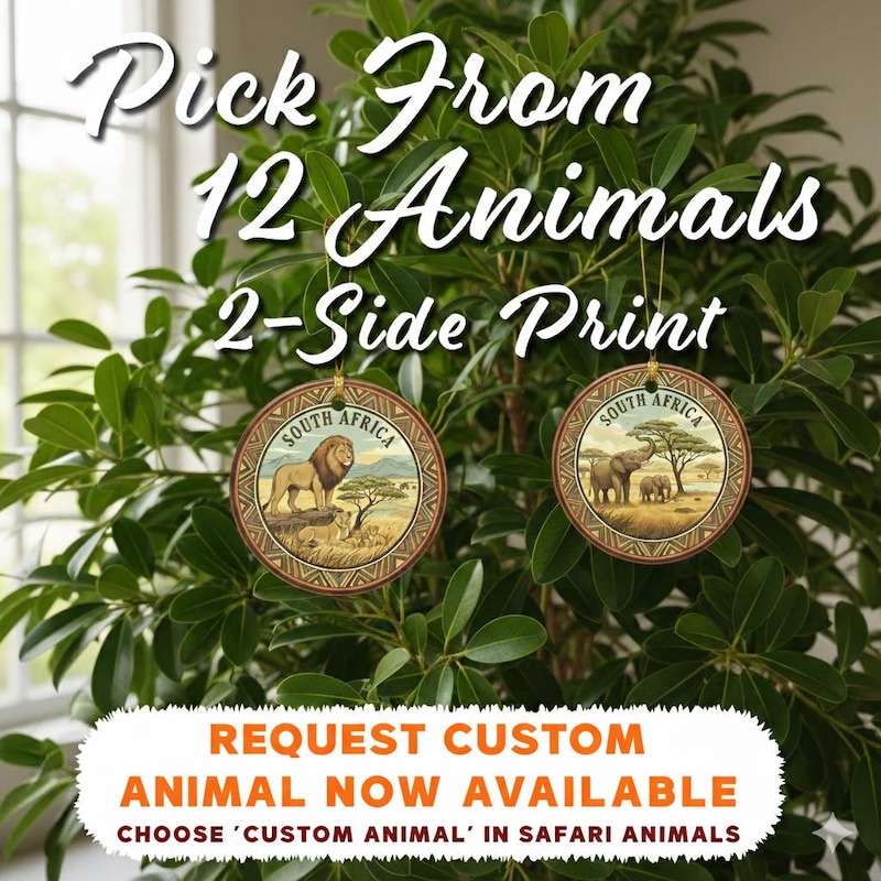 Wildlife Baubles - Etsy