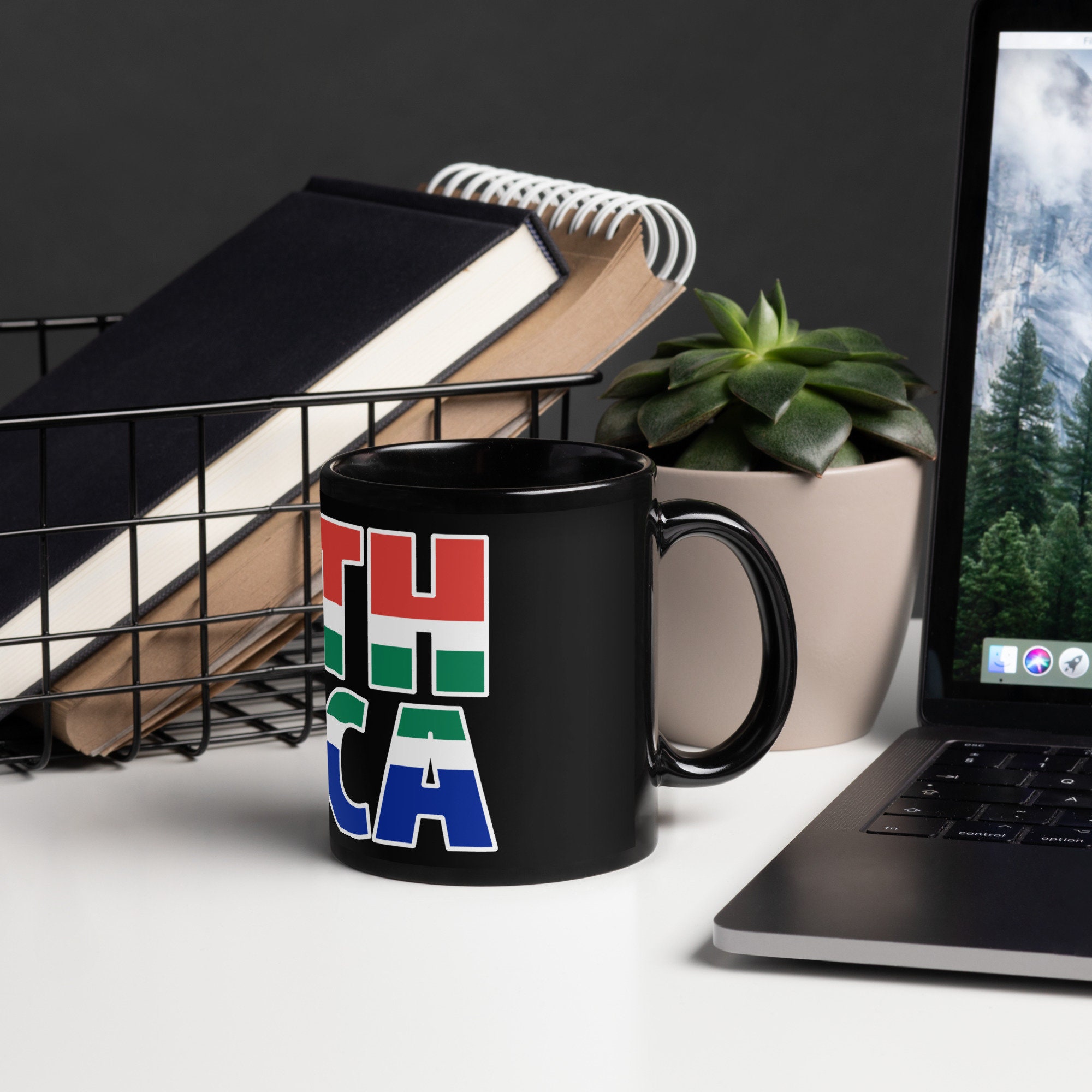 South Africa Flag Colors Mug | South African Roots | Lekker Coffee Tea ...