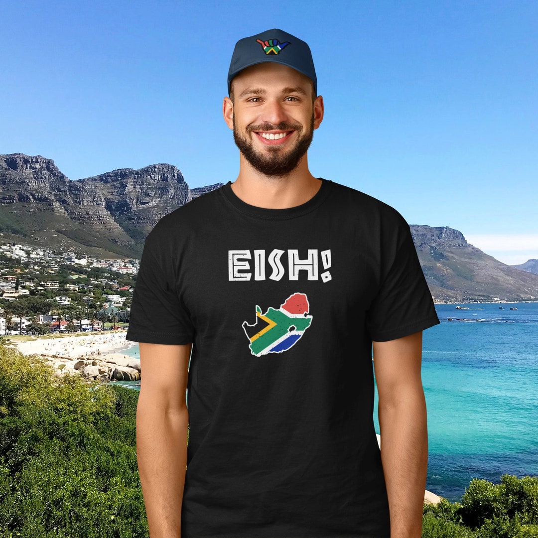Eish South Africa T-shirt | African Culture Funny Xhosa Slang | Expression With No Translation ...