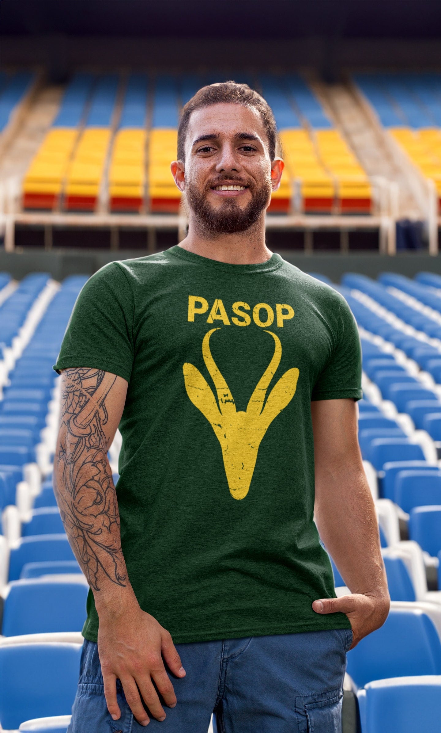 Pasop Springbok Warning Funny T-shirt South Africa Howzit Boet Nou Gaan ...