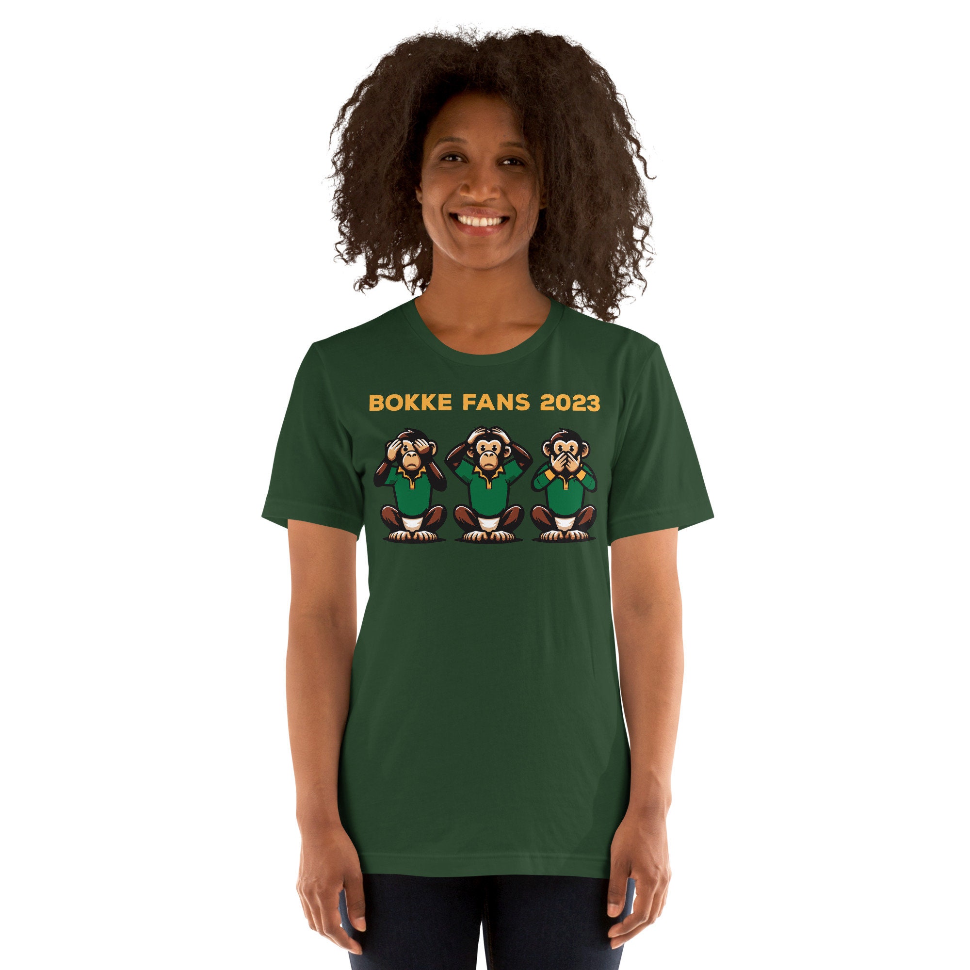 Bokke Fans 2023 Funny T-shirt South African Monkeys - Etsy