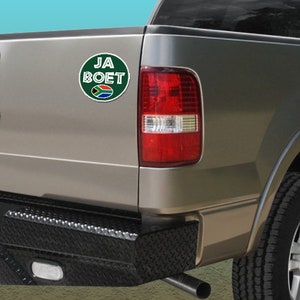 Ja Boet South Africa Sticker | Funny Afrikaans | Braai Chat | South ...