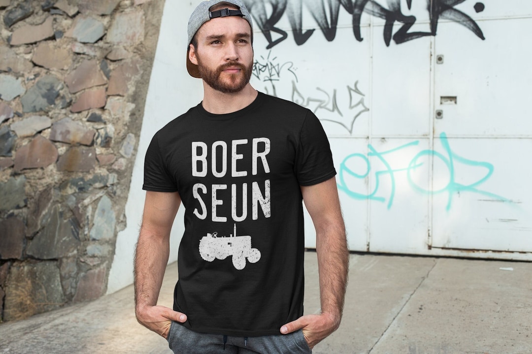 Boer Seun South African Farmer T-shirt - Etsy