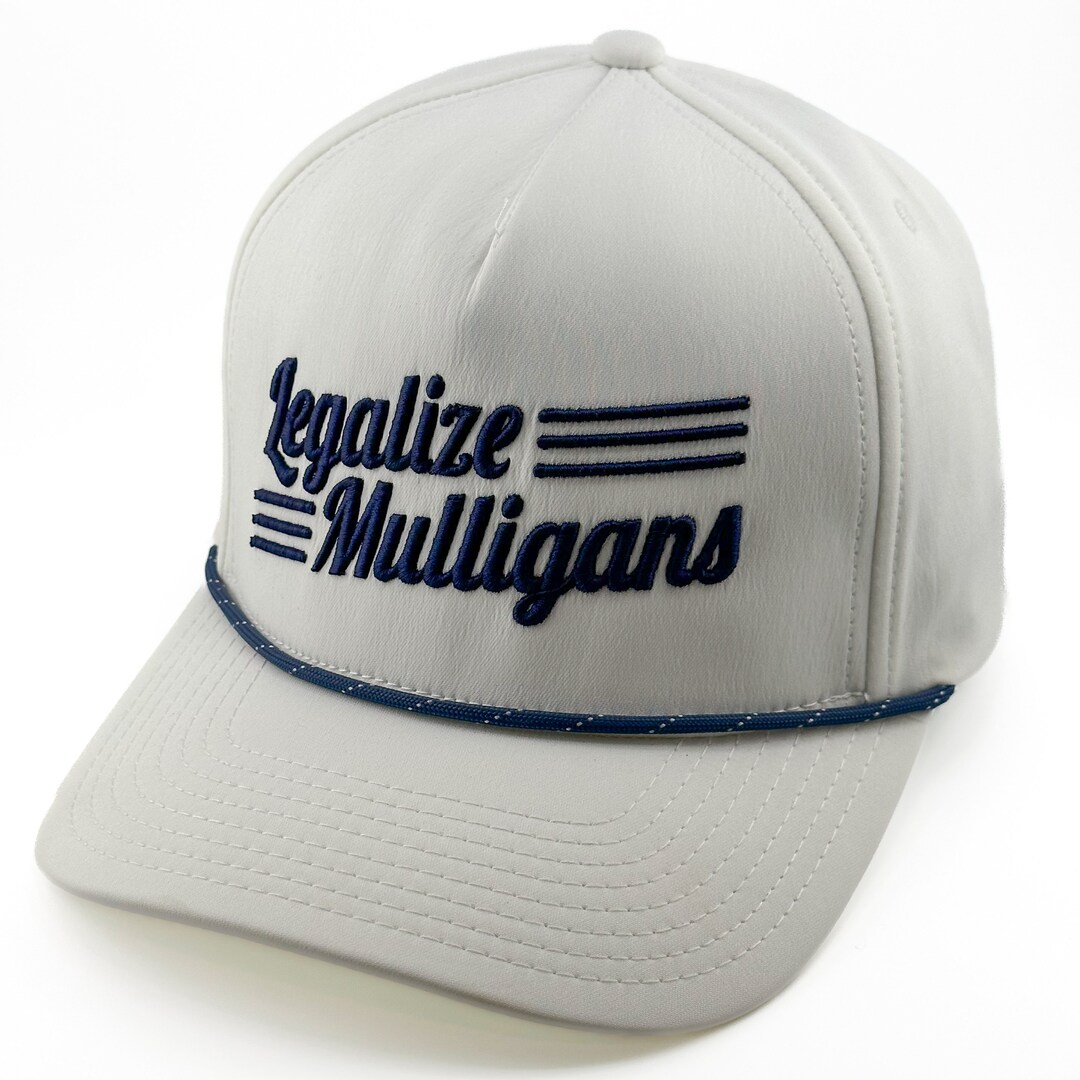 Legalize Mulligans Rope Hat - White/navy - Etsy