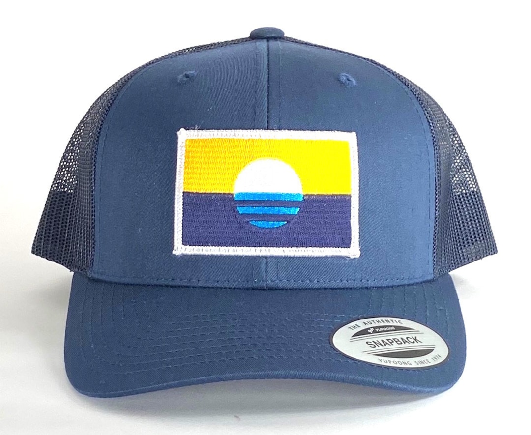 Milwaukee Flag Patch Hat- Navy - Etsy