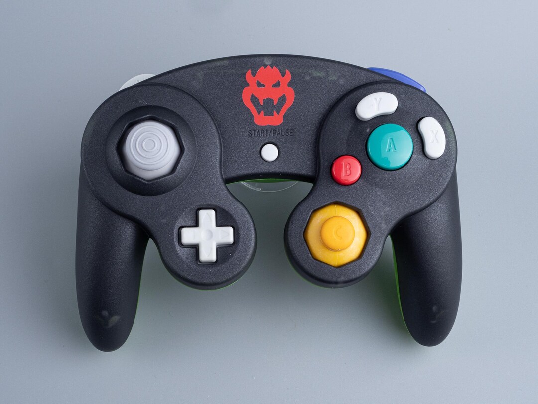 Gamecube Custom Controller Shells ~ Bowser / Mario Bros. ~ Custom ...
