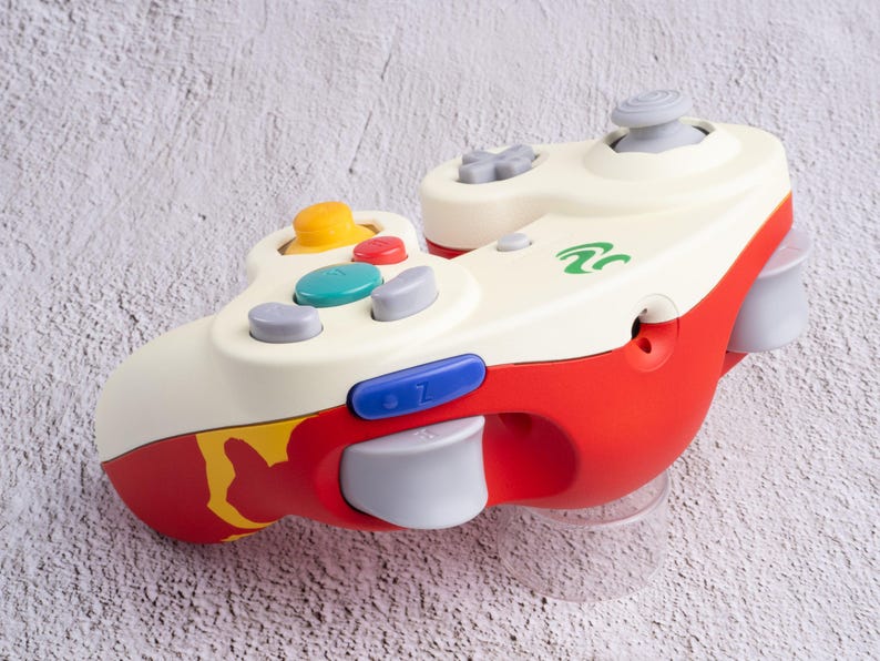 Red Lion - Custom Painted Gamecube Controller - Etsy