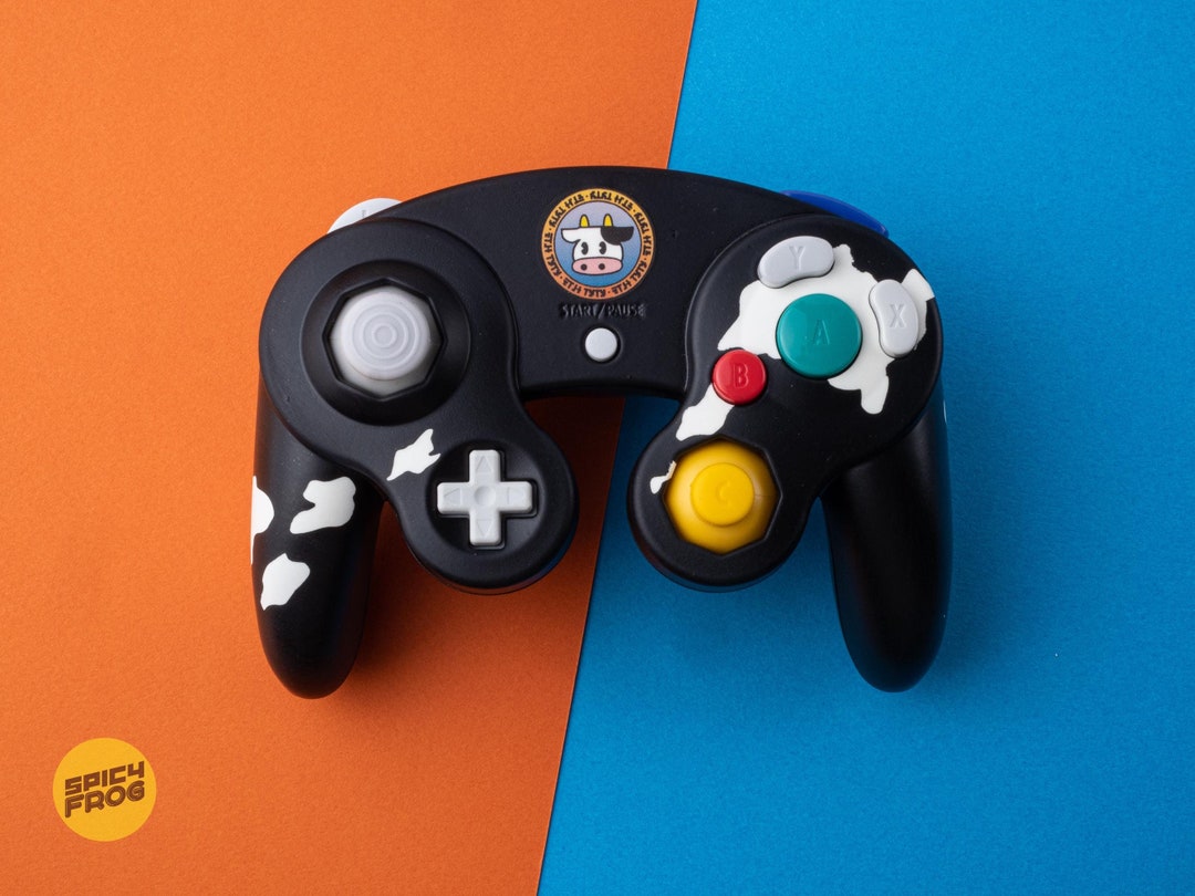 Gamecube Custom Controller Shells Zelda / Lonlon Ranch Custom Painted ...