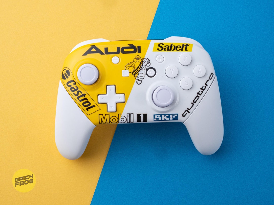 Switch Pro Controller Shells Audio Quattro / Rallye Legend Custom ...